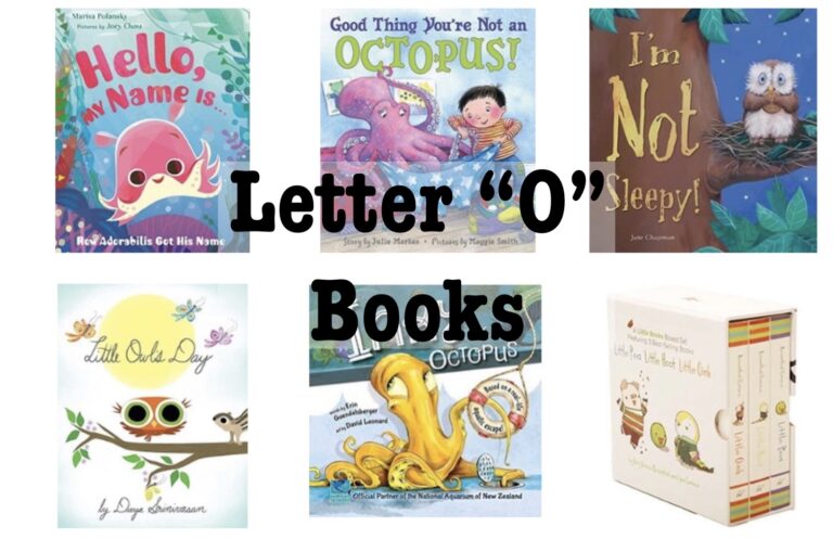 Letter O Books & Preschool Resources for Kids' Safety - Blossom & Become